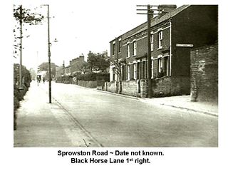 Black Horse Lane - Sprowston Heritage Wiki